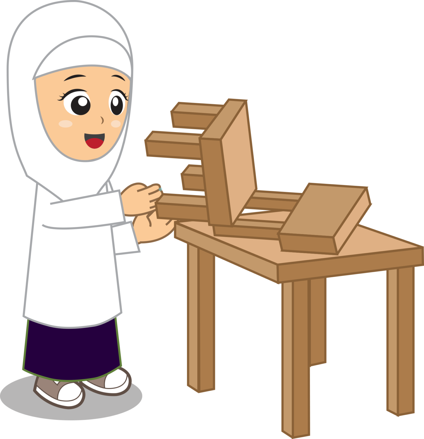 Kartun Tugasan Kebersihan dan Keceriaan Kelas | Cikgu Ayu dot My